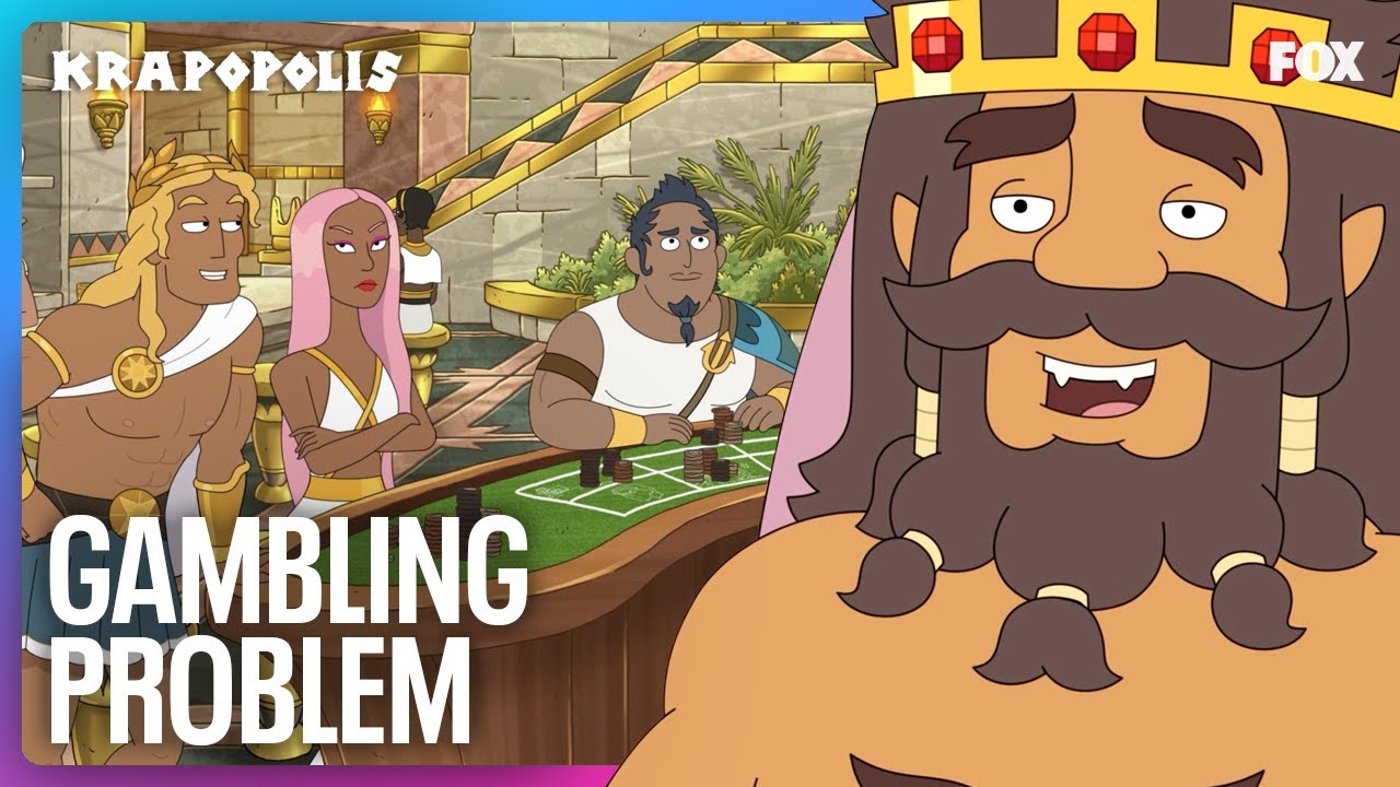 Shlub Develops a Gambling Addiction on Human Misfortune | Krapopolis ...