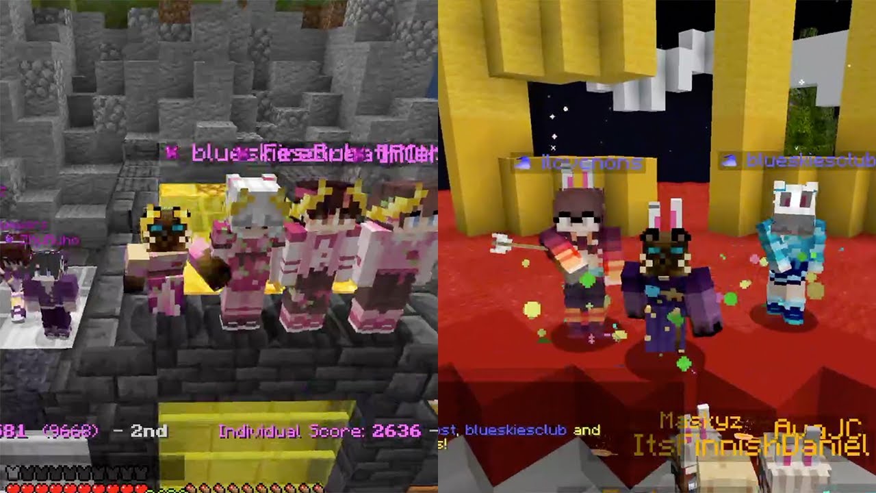 Antfrost trying to win every Minecraft event in the month of April ...