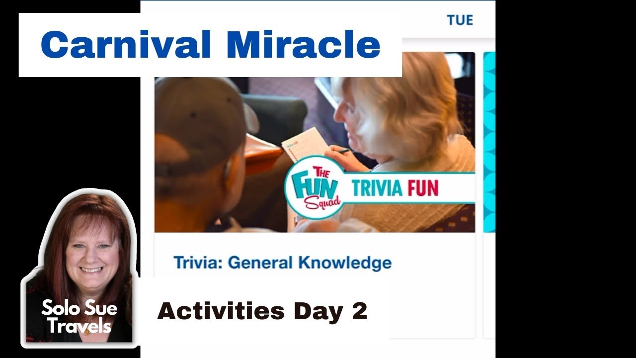 Carnival Miracle Activities Day 2 | Mexican Riviera | Solo Travel - YouTube