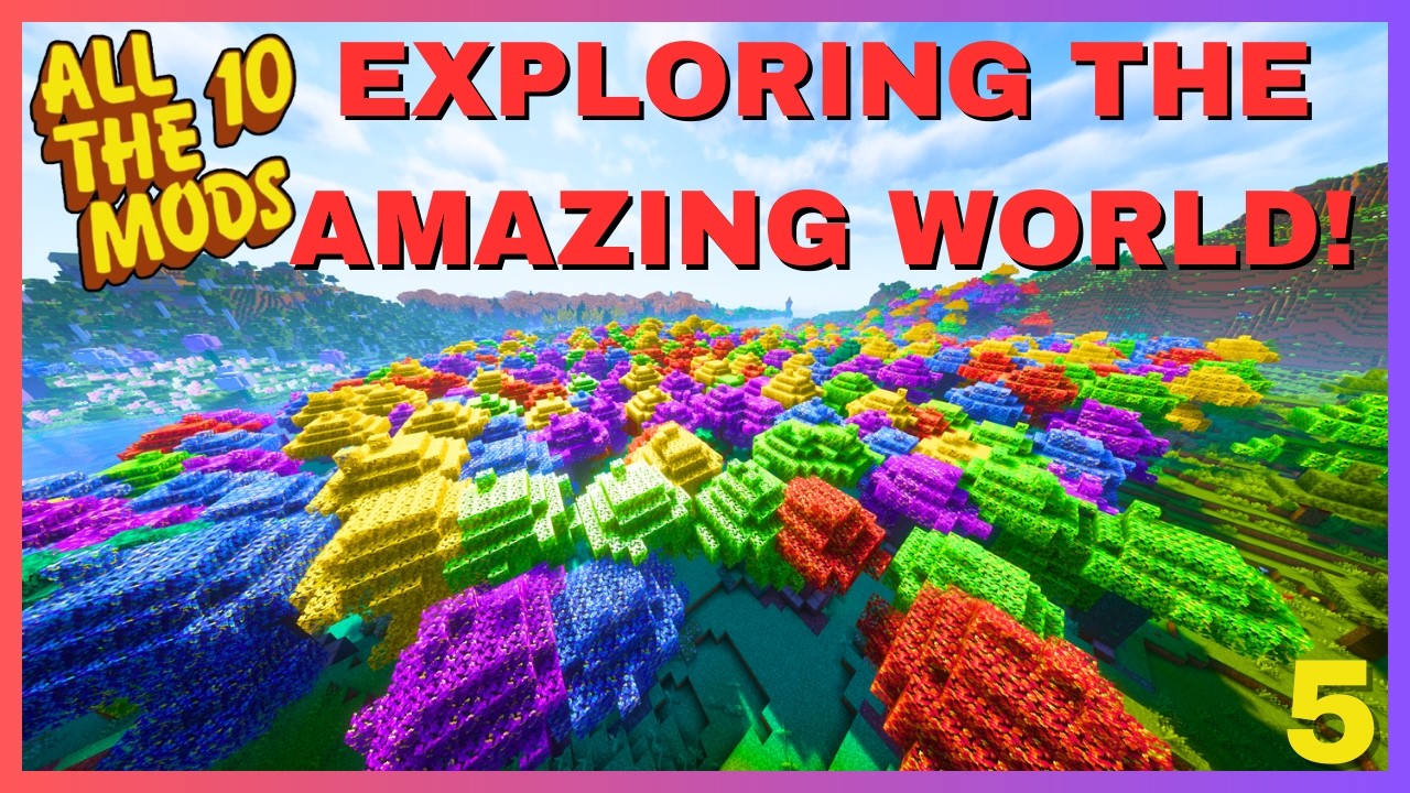 All the Mods 10 Ep. 5: Exploring an Incredible Modded World! - YouTube