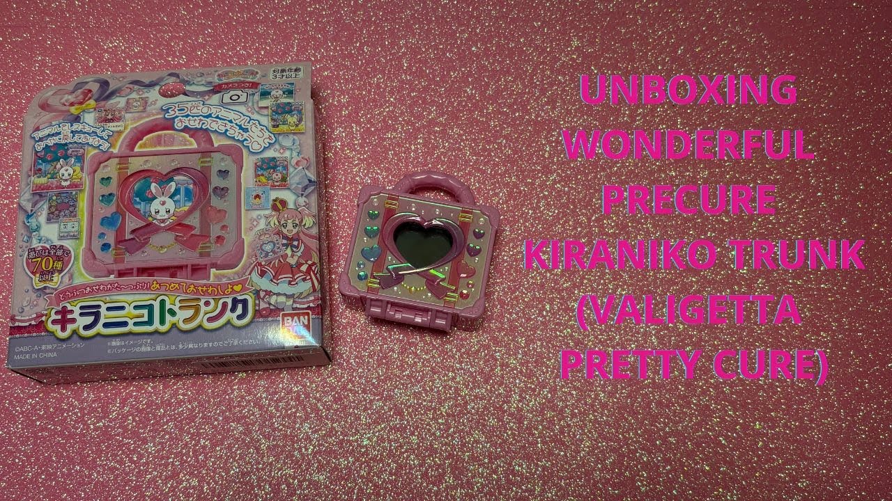 Unboxing Wonderful Precure Kiraniko Trunk (Valigetta Pretty Cure) - YouTube