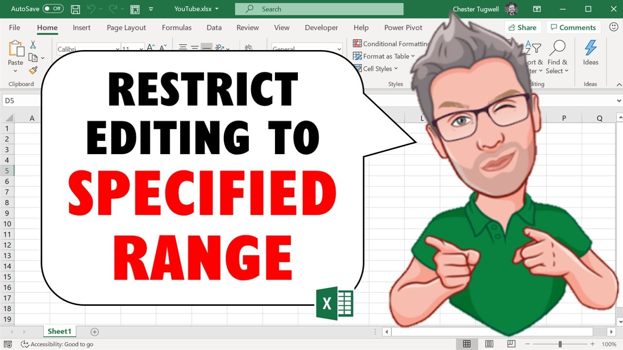 Restrict Editing To SPECIFIC CELLS Using The SCROLLAREA Worksheet Restrict Editing To SPECIFIC CELLS Using The SCROLLAREA Worksheet