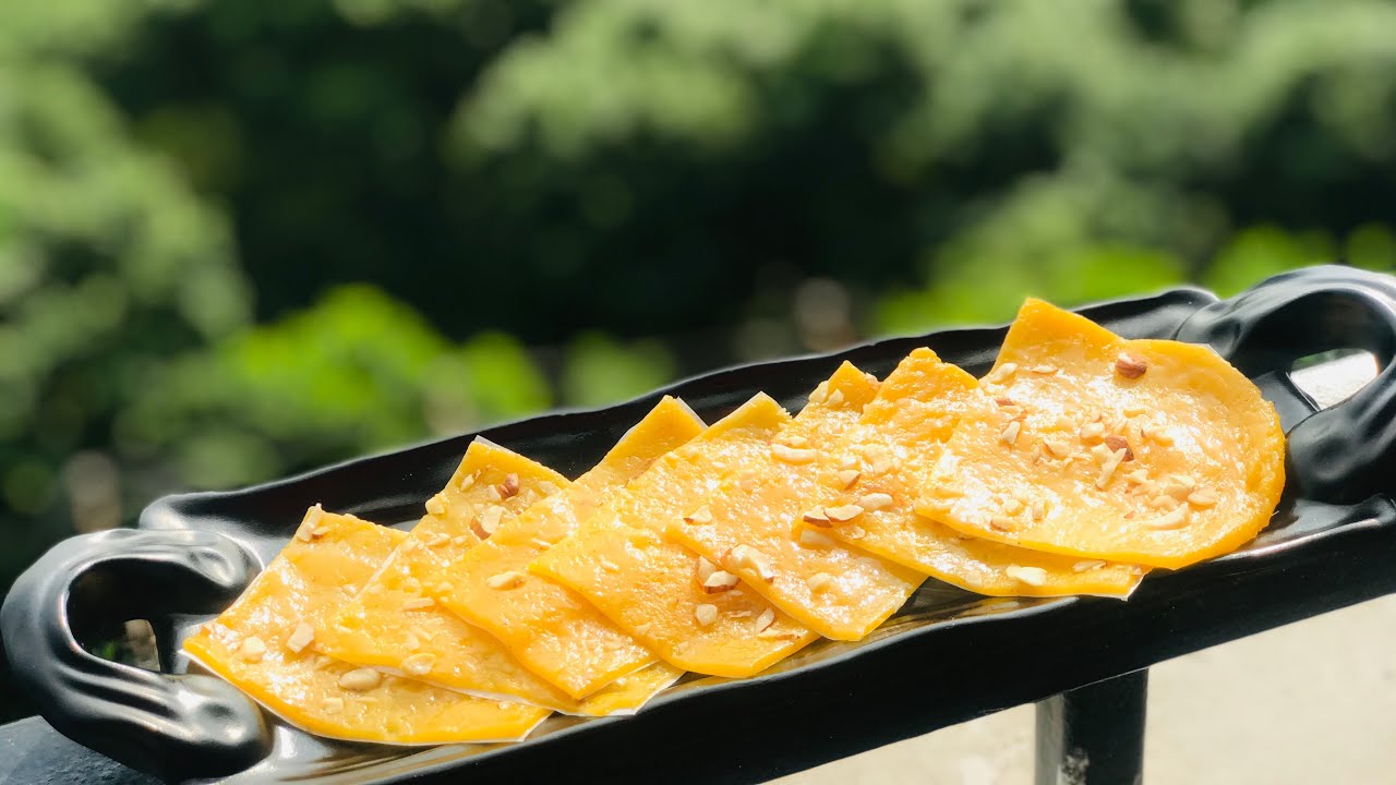 Bombay Ice Halwa Recipe | Mumbai Ice Halwa | Ice Halwa - YouTube