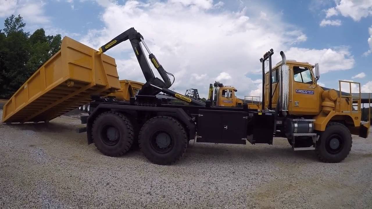 Off road with Western Star's XD package, transformer truck - YouTube