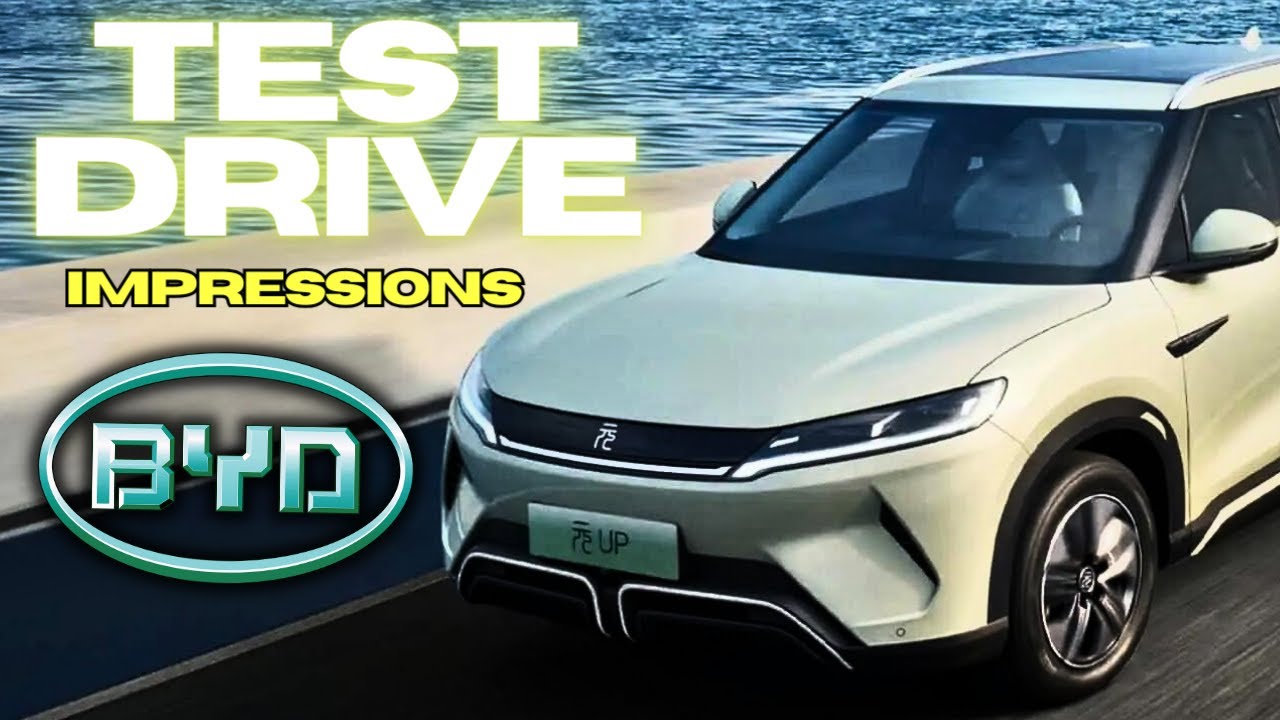 Exploring the BYD Yuan UP: Test Drive Impressions from China - YouTube