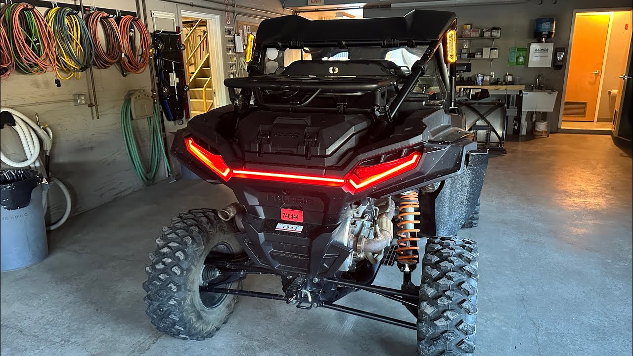 2024 Polaris Rzr XP 1000 - Rigid LED Chase Light Demo - YouTube