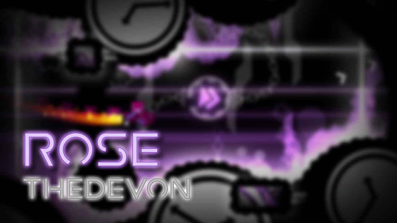 Geometry Dash: Rose by TheDevon (3 Coins) - YouTube
