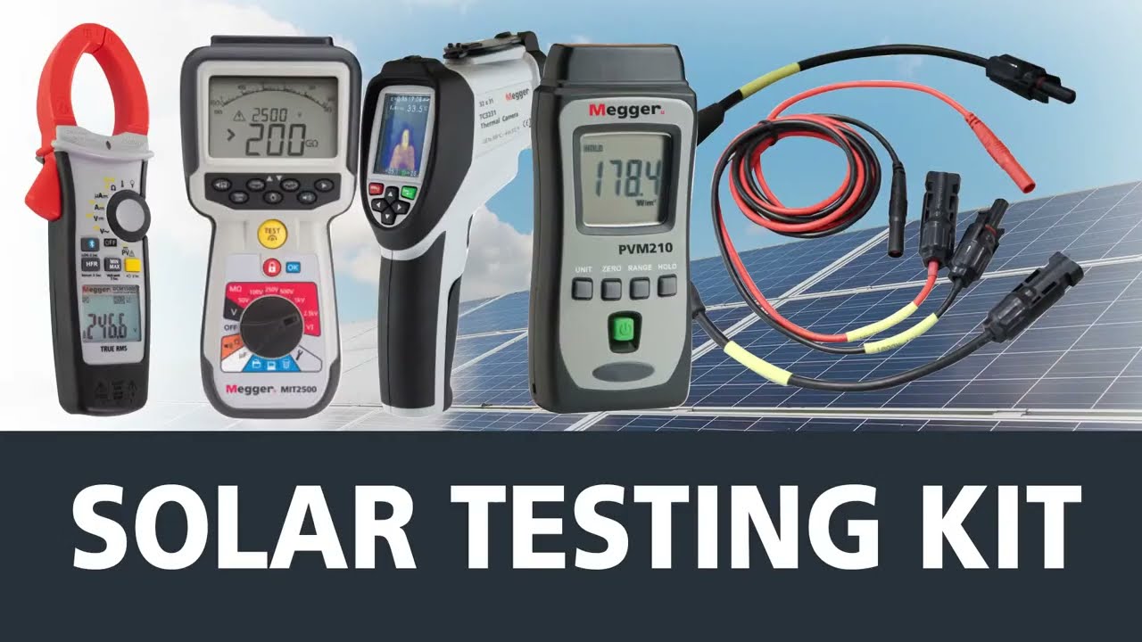 Megger: Solar Testing Kit - YouTube