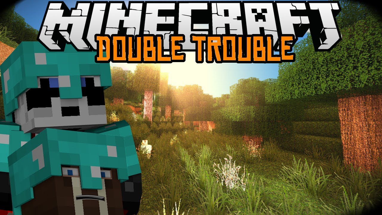 Minecraft Double Trouble - Wertex uczy się koniować! w/Playmiś - YouTube