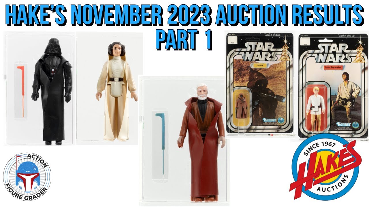 Hakes Auctions Lot 239 Recap Part 1 | Vintage Star Wars Action Figures ...