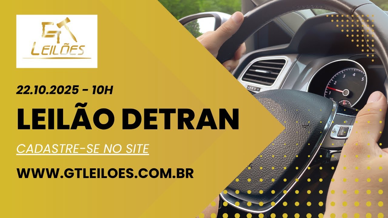 LEILÃO DETRAN-RS - EDITAL 0035/2025 - LEILOEIRO GILMAR THUME - YouTube