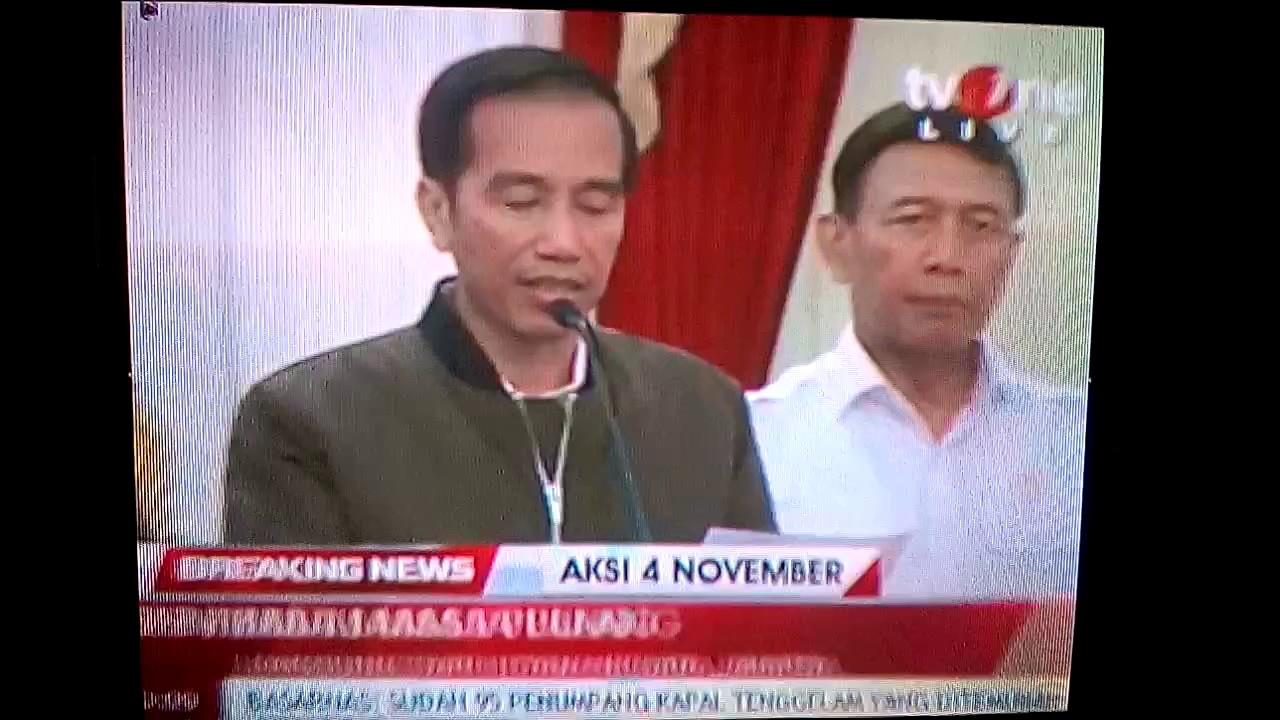 KEPUTUSAN JOKOWI TENTANG DEMO 411 - YouTube