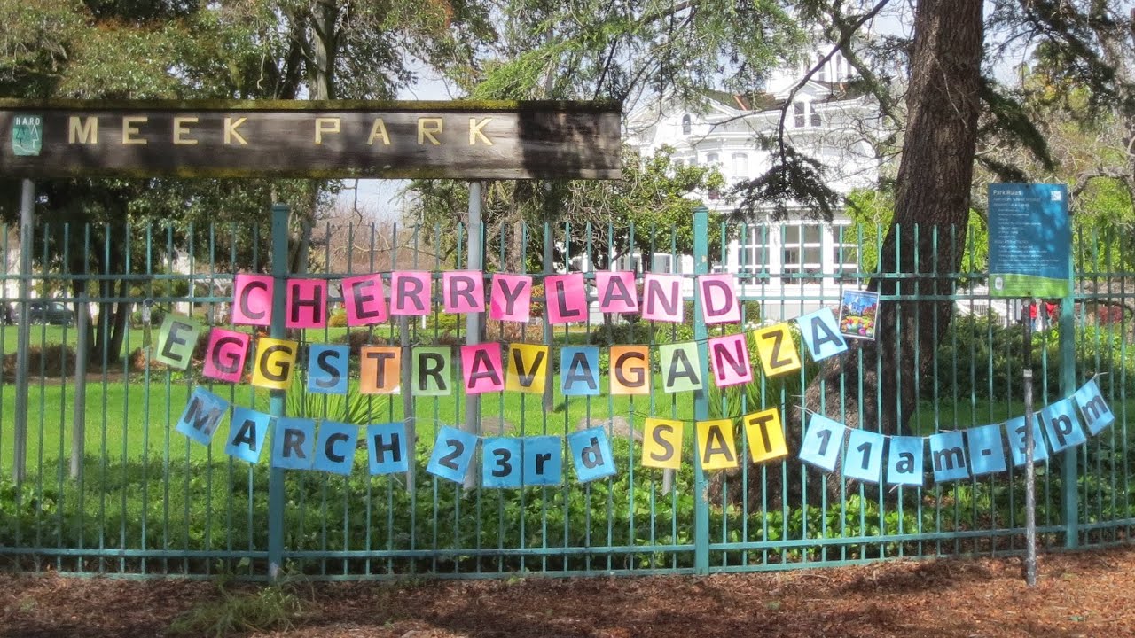 Cherryland Eggstravaganza at Meek Park March 23, 2024 at the historic ...