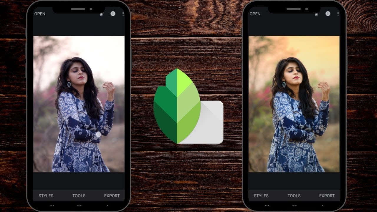 Portrait Editing in Snapseed Using a RAW File - YouTube
