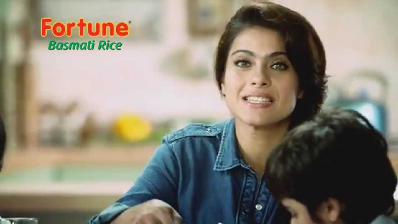 FORTUNE BASMATI RICE AD WITH KAJOL DEVGAN HD 50SEC HINDI - YouTube