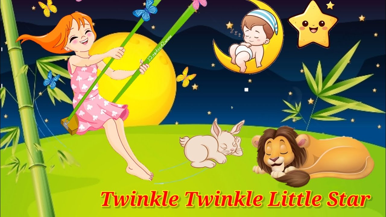 Twinkle Twinkle Little star - 3D Animation RB Nursery rhyme for ...