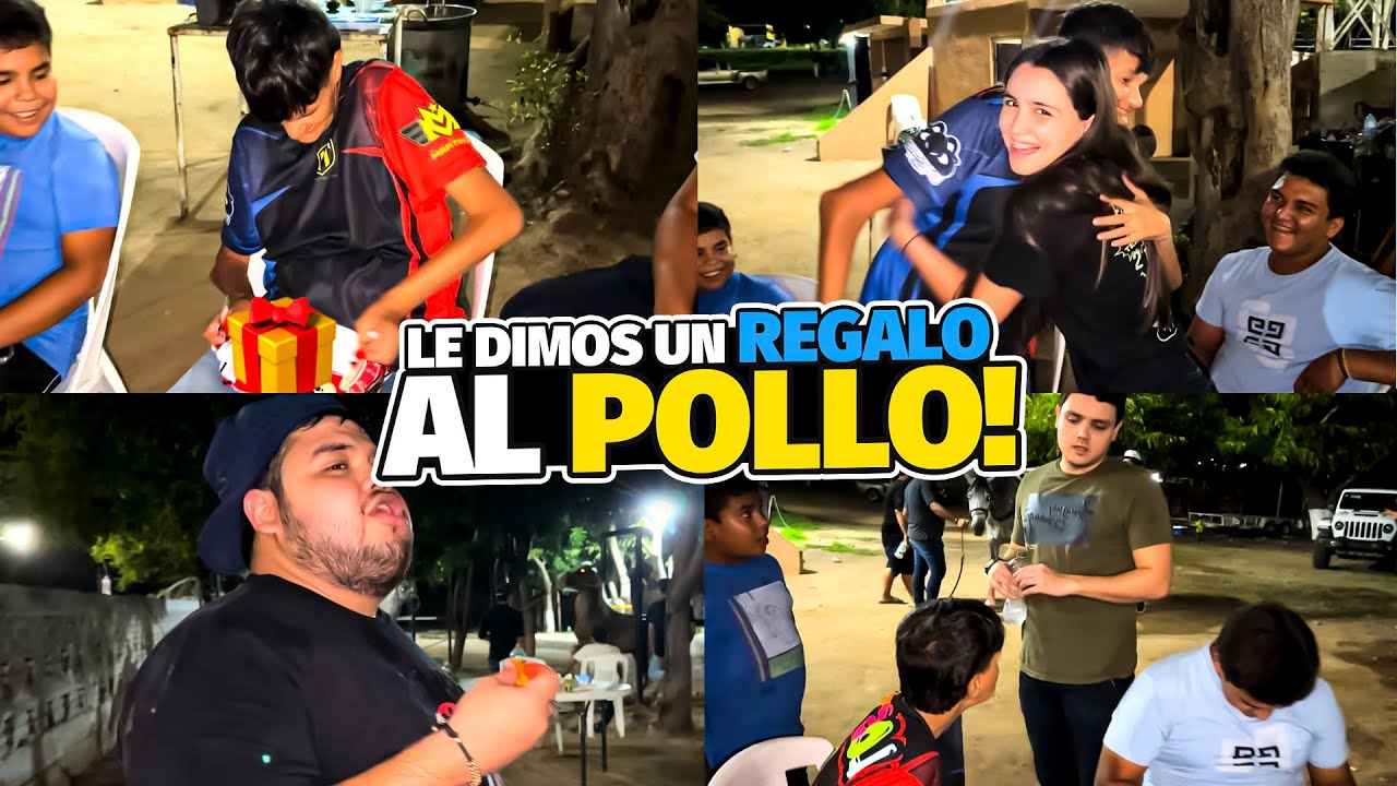LE DIMOS ESTE REGALO AL POLLO MUSICAL Y ASI REACCIONÓ LOS TOYS 🎁🥳/MAYVE ...