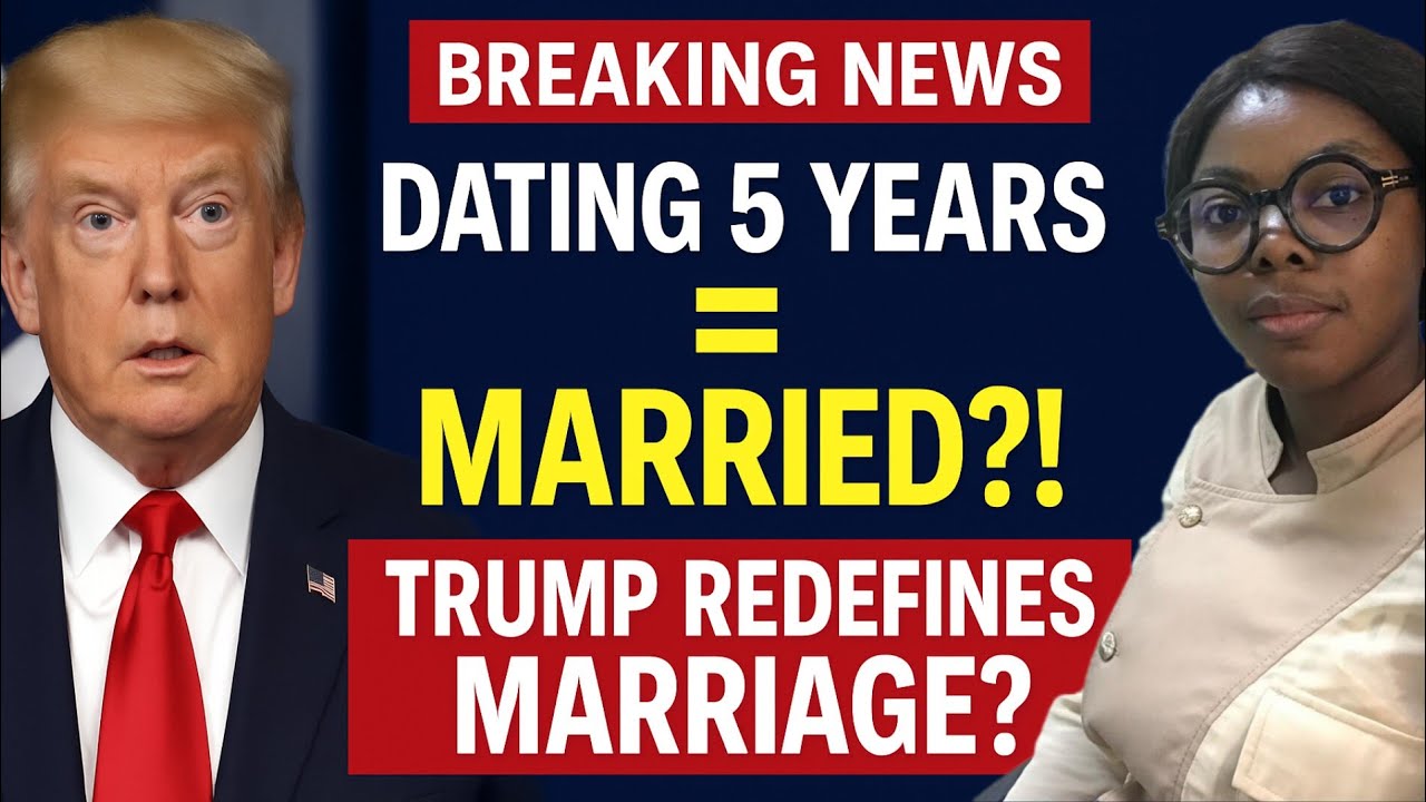Dating 5 Years = Married?! Trump Redefines Marriage? | Fact Check ...