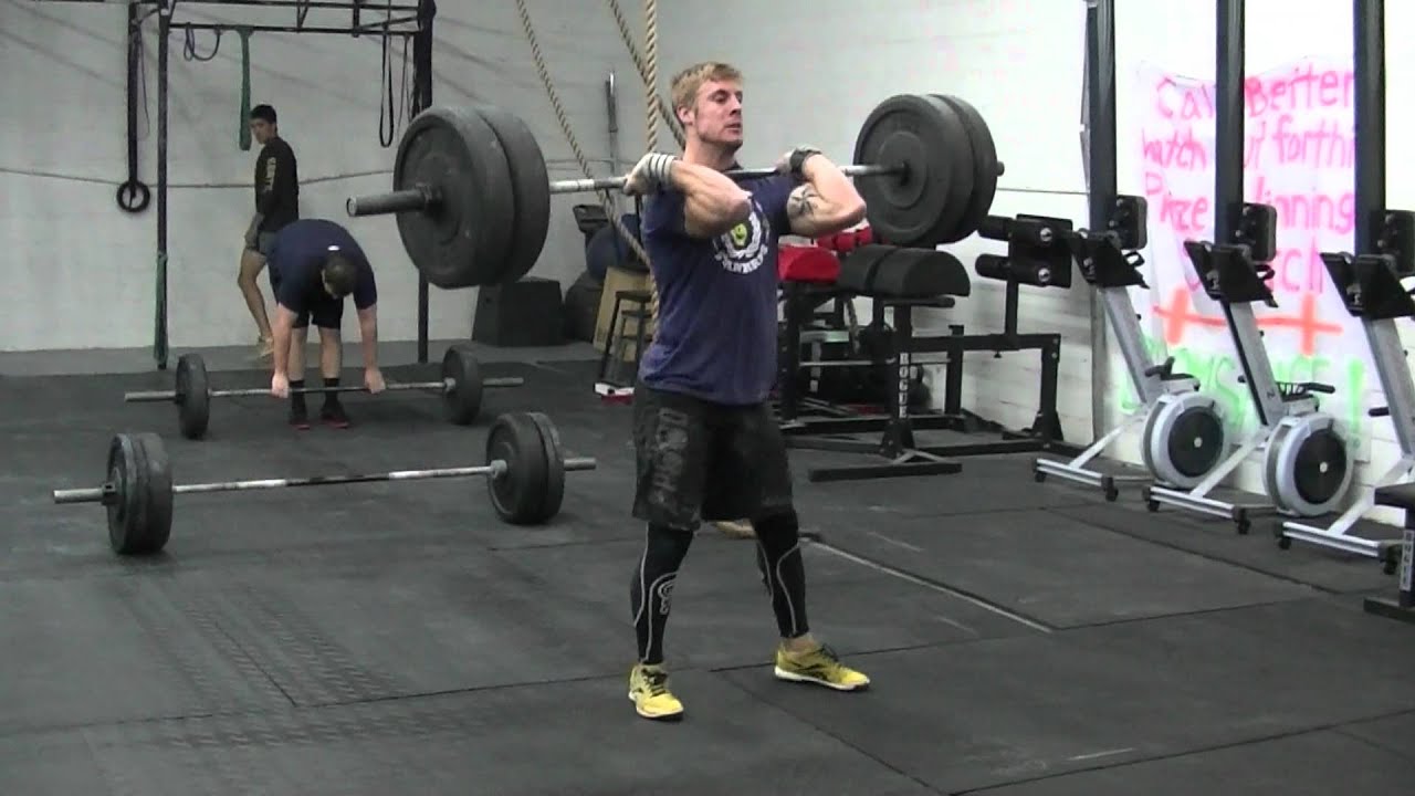 AMRAP of a 225# Hang Power Clean - YouTube