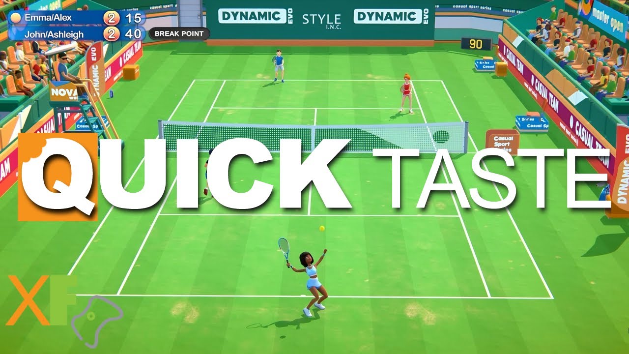 Casual Sport Series: Tennis Quick Taste - YouTube
