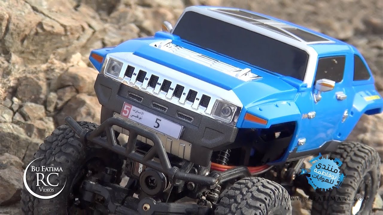 HUMMER H4 - LOSi Micro 4x4 Crawler TREKKER - AbuDhabi Plate #5 - YouTube