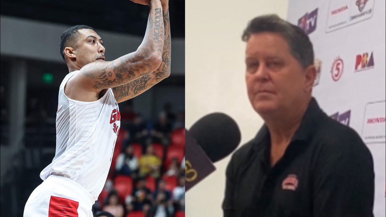 HE STILL HAS LEAPS AND BOUNDS TO GO: TIM CONE SA LARO NI JAMIE MALONZO SA GINEBRA-NORTHPORT ...