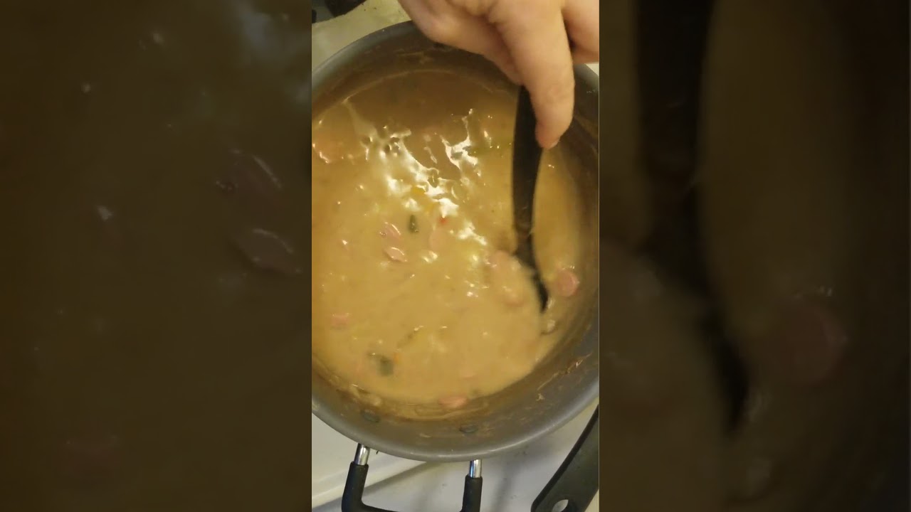 Poor Man's Food=Weiner Soup - YouTube