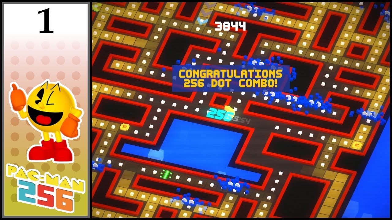 Pac-Man 256 Playthrough - YouTube
