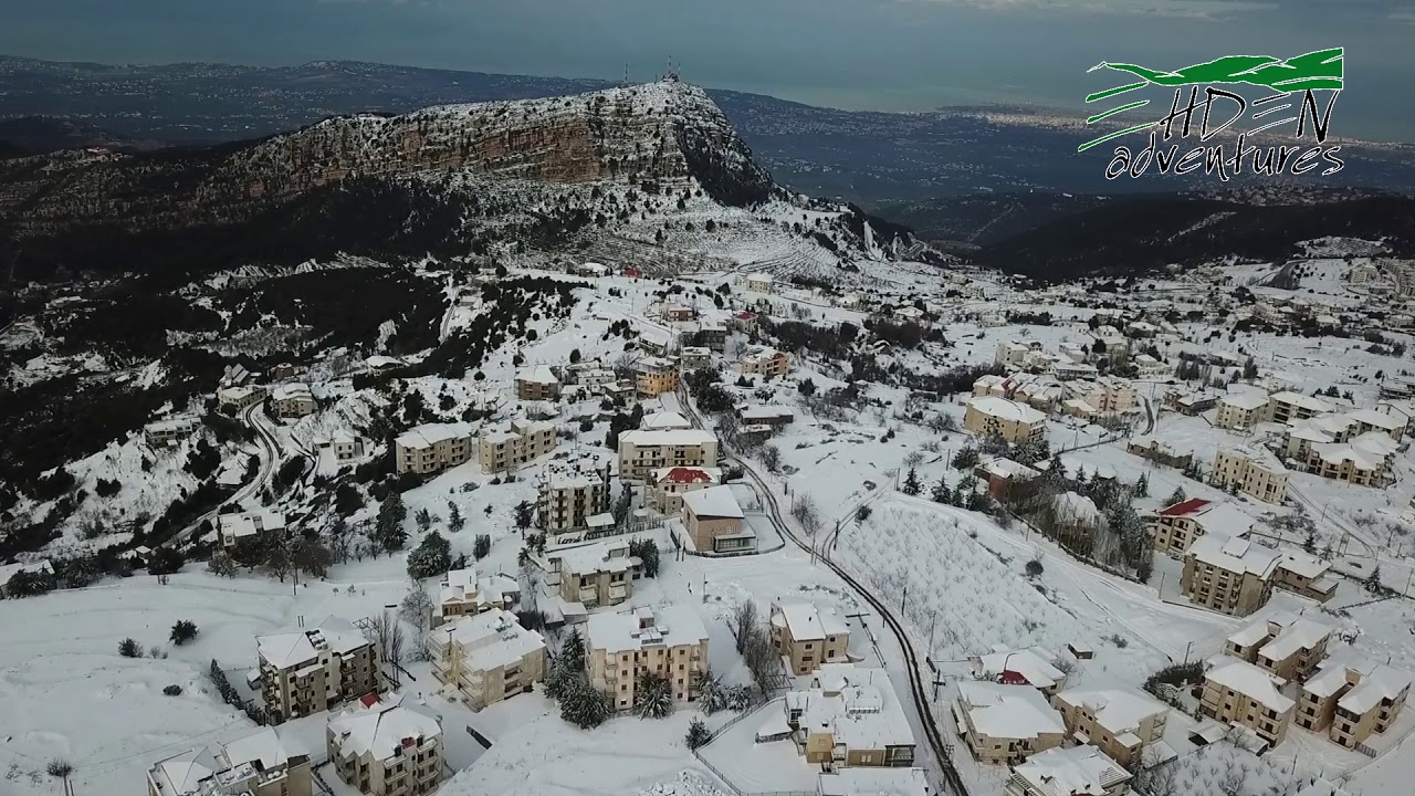 Ehden Snow january 2019 Drone - YouTube