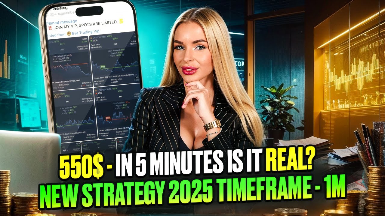 550$ - IN 5 MINUTES IS IT REAL? POCKET OPTION STRATEGY 2025 | BINARY ...