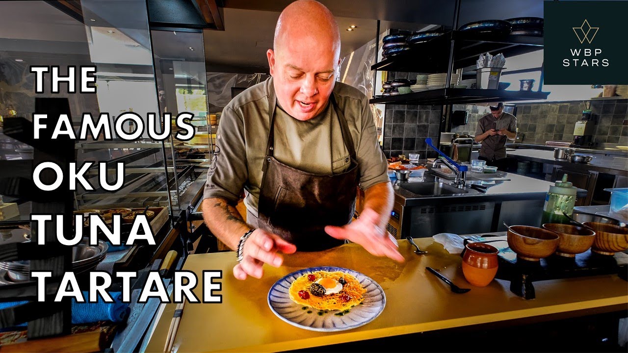 AMAZING Akame Tuna Tartare with CAVIAR by chef Mark Vaessen at OKU ...