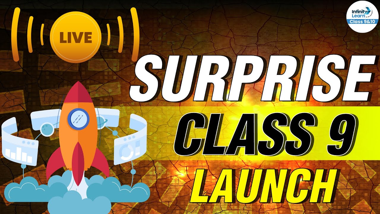 Surprise Coming for Class 9 Students || New Series Launch || LIVE ...