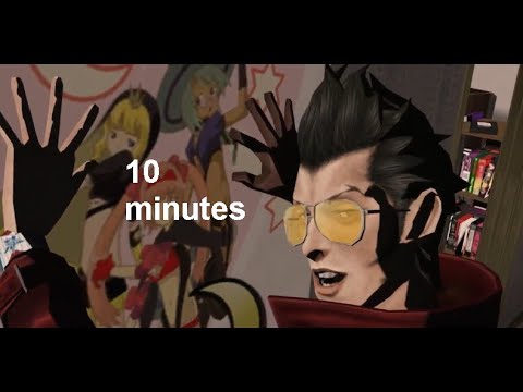 Travis Touchdown saying "MOE" for ten WHOLE minutes. - YouTube