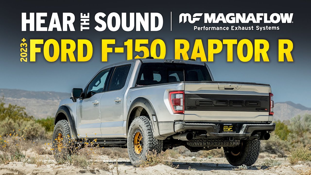 [Hear the Sound] 2023 Ford F-150 Raptor R xMOD Series Exhaust System ...