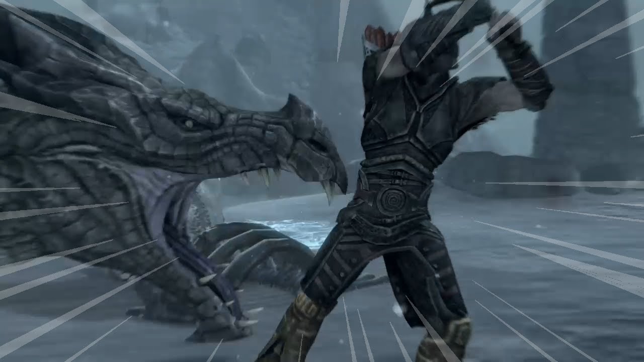 Slayin' A DRAGON! | Skyrim Adventures #7 - YouTube