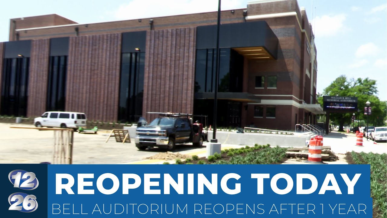 Bell Auditorium reopens, James Brown Arena closes this week - YouTube