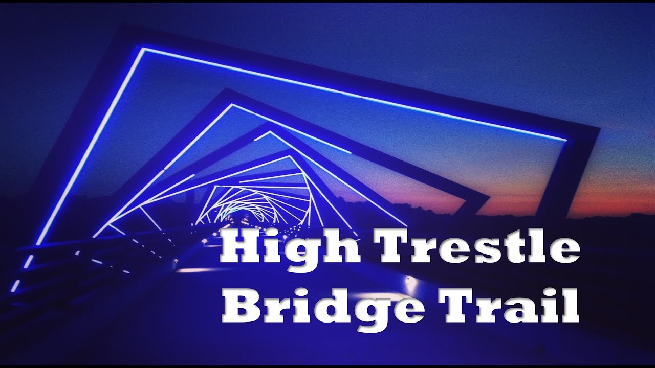 High Trestle Bridge Trail – Madrid, IA: A 4K Nature Walking Tour - YouTube
