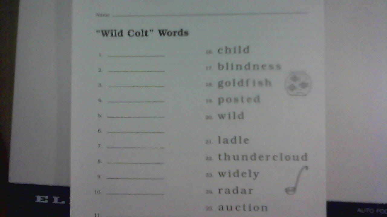 Phonics Worksheet Lesson 103 - YouTube