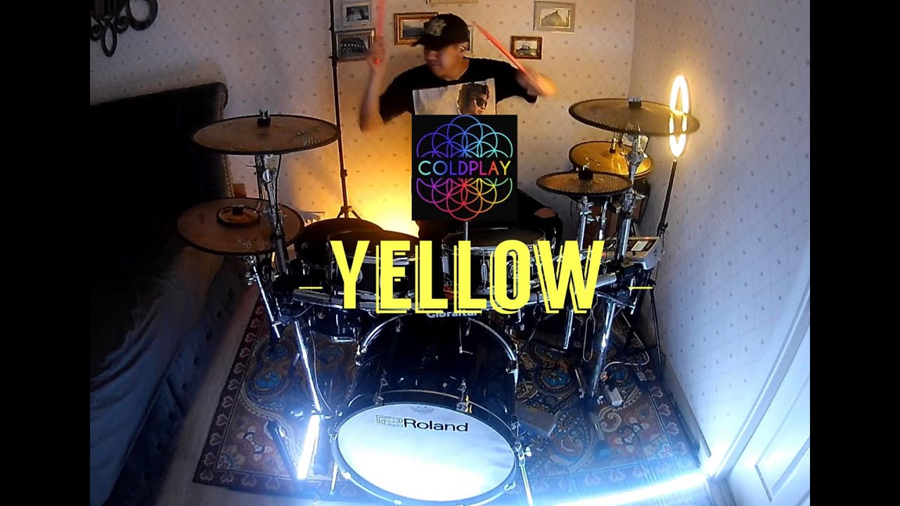Yellow - Coldplay (Drum Cover) #coldplay #yellow #drumcover - YouTube