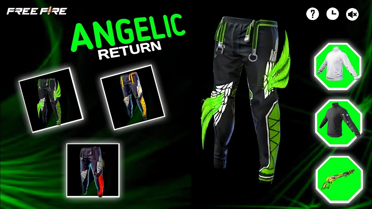 Angelic Pants Return 🤯 Free Fire All Angelic Pants || Upcoming Event ...