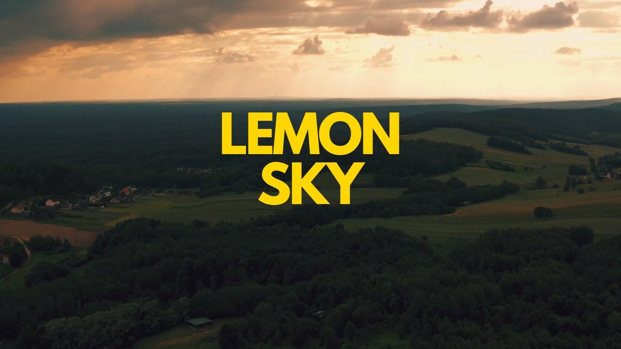 Lemon Sky by drone | 4K - YouTube