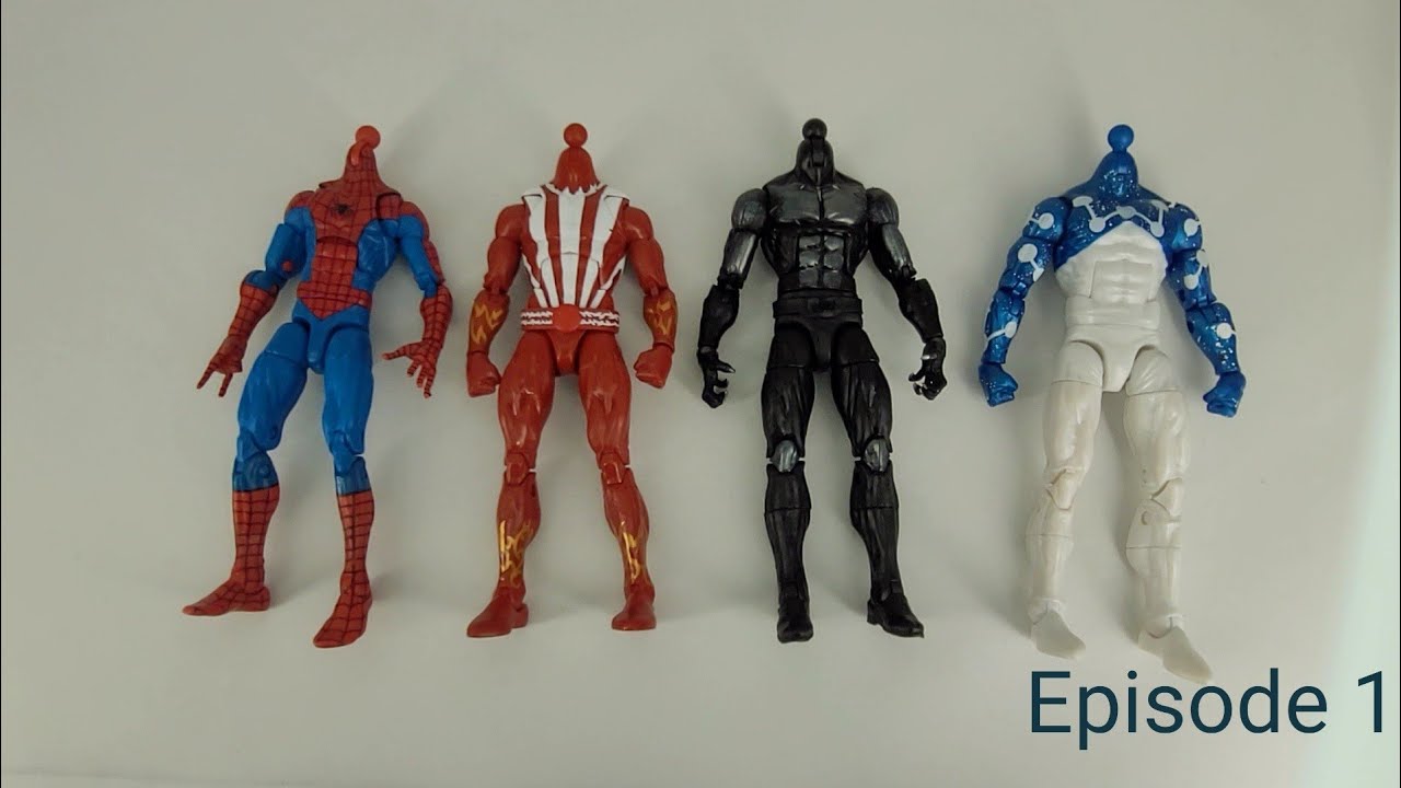 Bodies and Breakdown | EP 1, Customizing 101: Marvel Legends - YouTube