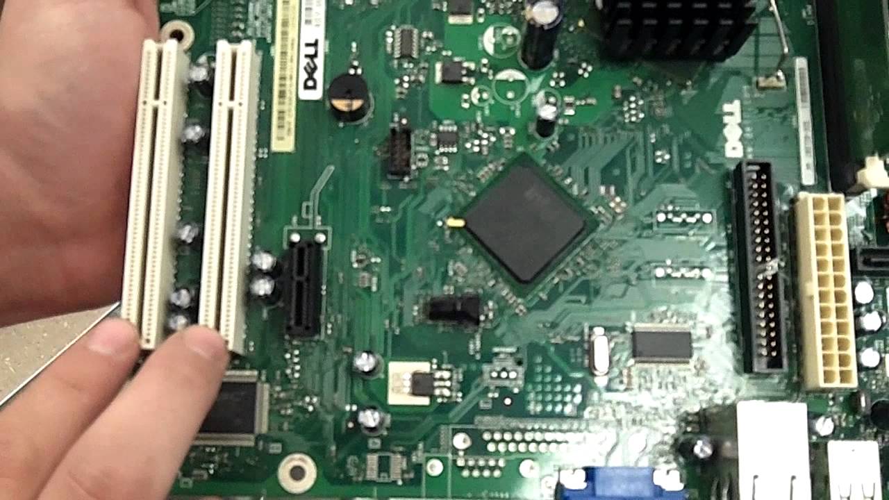Taking a computer's motherboard out! - YouTube