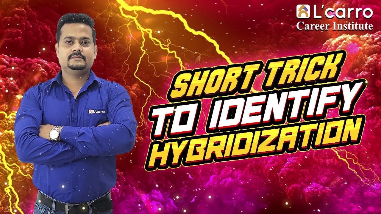 Hybridization with Short Tricks by Bhupendra Sir / Chemistry Tutorial | Learn India Everyday ...