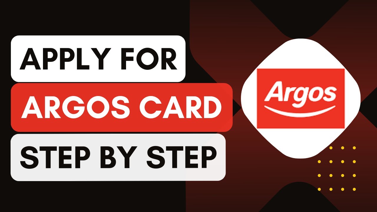 How To Register Argos Card ! - YouTube