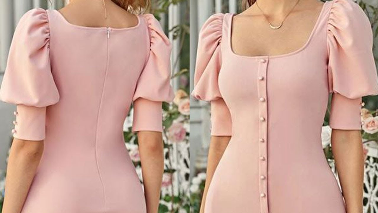 DIY Puff Sleeve With Cuff - Pattern Tutorial (From SCRATCH) - YouTube