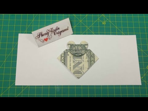 Phong Tran Origami | Dollar Bill Origami | BAT | Money Origami - YouTube