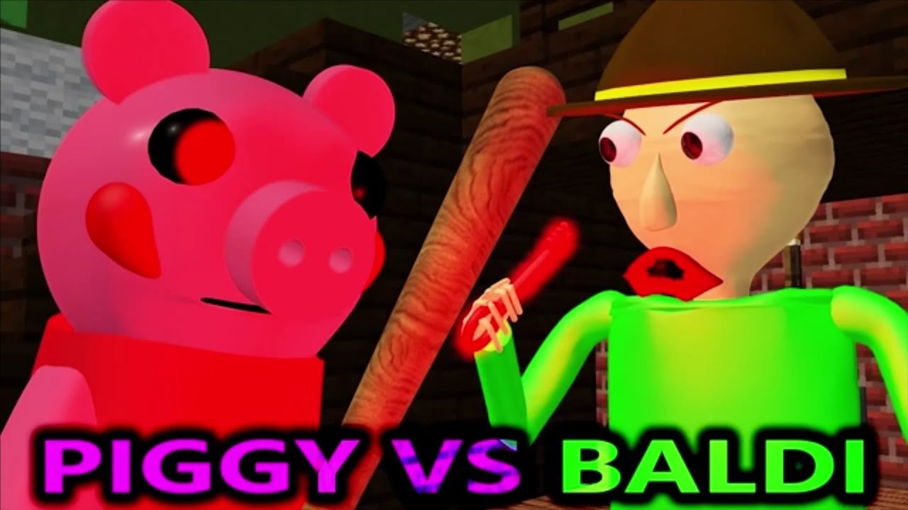 PIGGY VS BALDI chapter 1 part 1 animation - YouTube