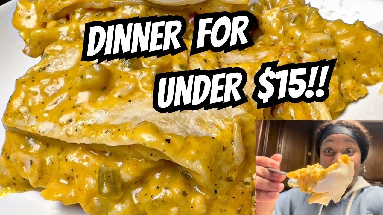 Dollar Tree Dinner Recipes | Budget Vlog - YouTube