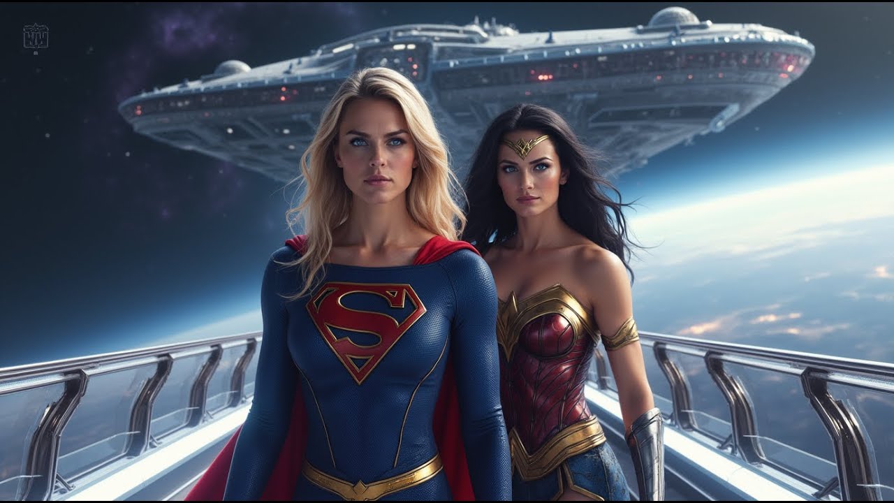 Supergirl & Wonder Woman The Space Mission : Superheroines Lost in ...